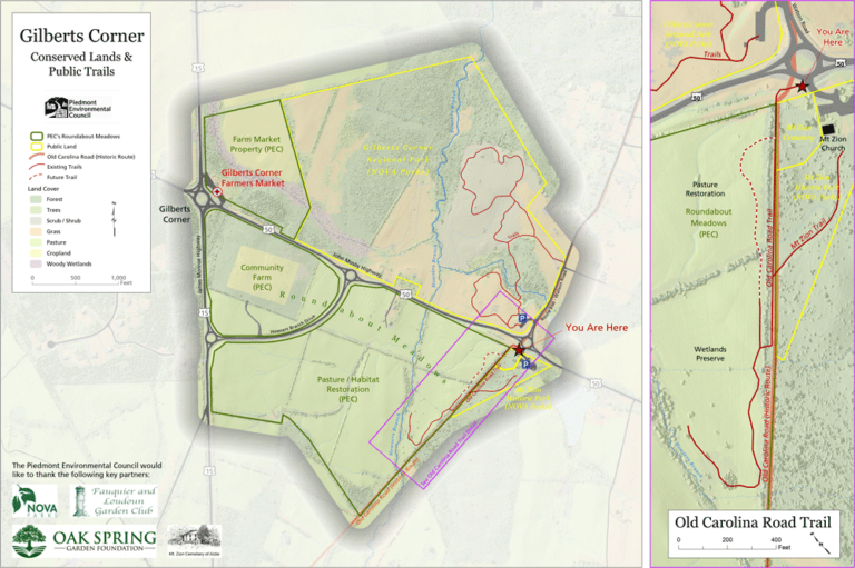 Old Carolina Road Trail – The Piedmont Environmental Council